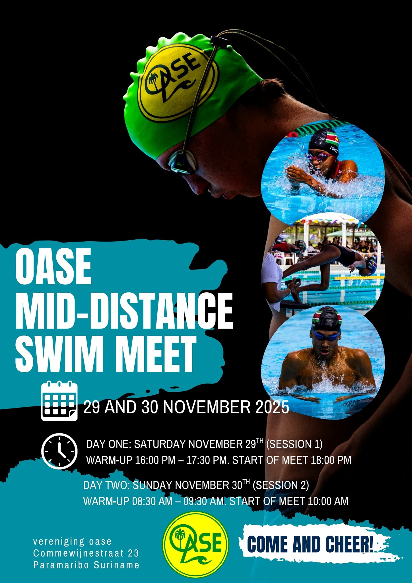 1ste Oase Mid-Distance Swim Meet 2025 - Club Oase